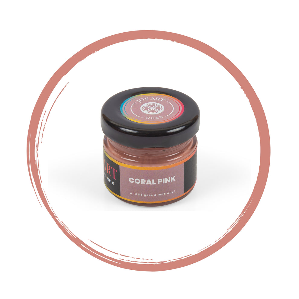 Coral Pink Epoxy Colorant – Joy Art