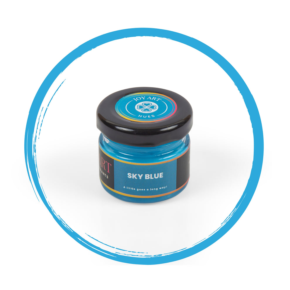 Sky Blue Epoxy Colorant – Joy Art